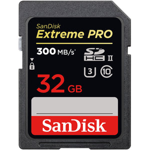 SANDISK EXTREME PRO SDHC UHS-II SD CARD 32GB – RiceballPhoto